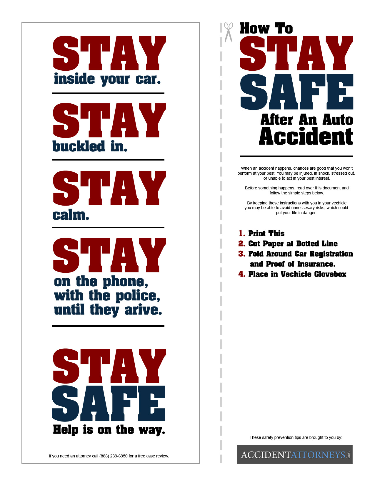 How to Stay Safe After an Auto Accident